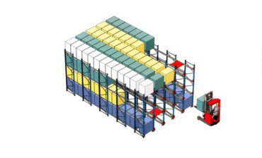 Radio shuttle racking - WLD