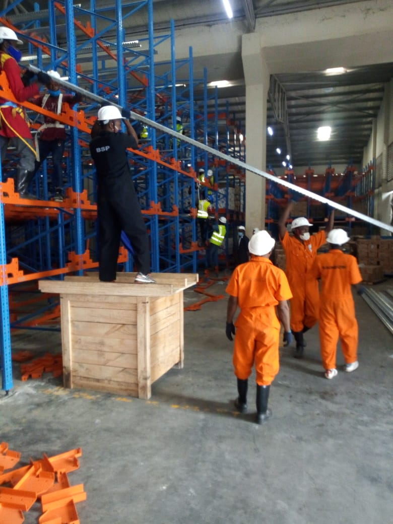 2019 YEAR KENYA RADIO SHUTTLE RACKING SYSTEM PROJECT CASE - WLD